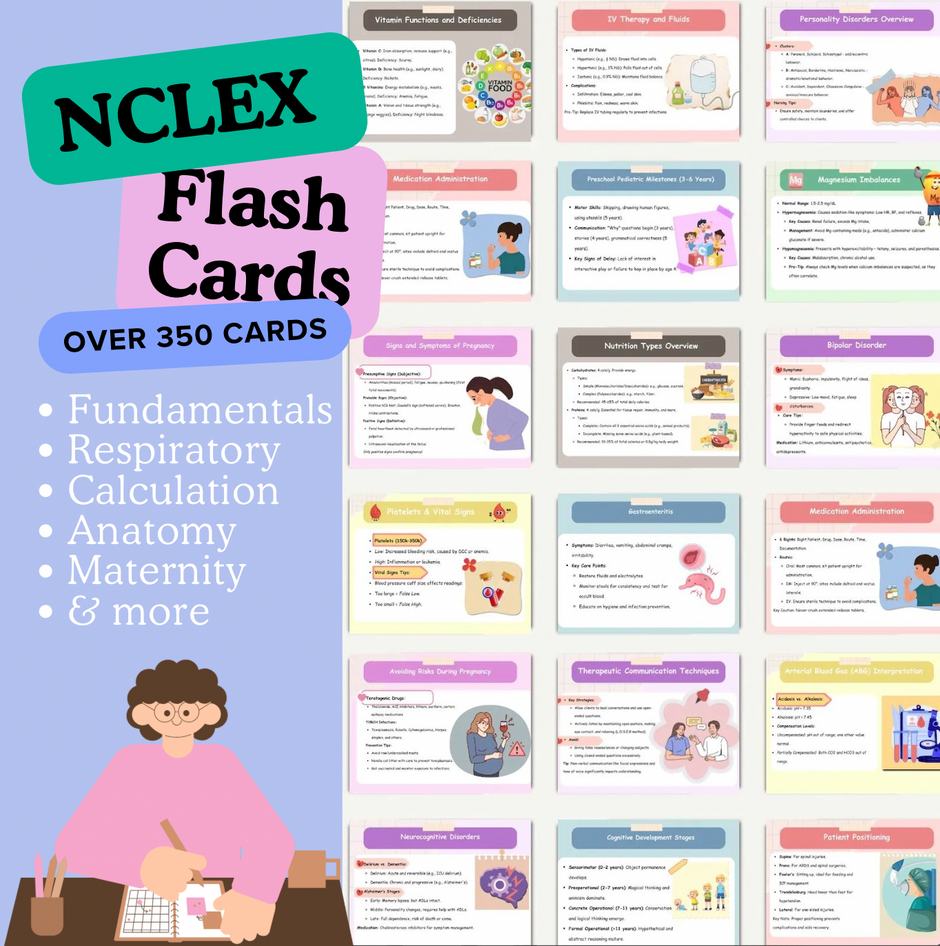 NURSING FLASHCARDS®